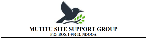 Strengthening management and governance of Mutitu and Mumoni Important ...